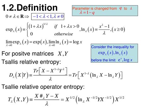 Ppt A Variational Expression For A Generlized Relative Entropy Powerpoint Presentation Id