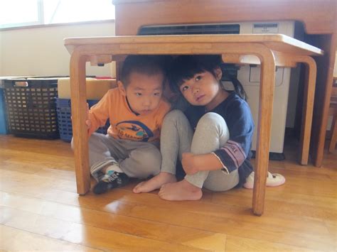 学校法人木の花幼稚園 【避難訓練と引き渡し訓練】 大規模災害を想定して避難訓練と、引き渡し訓練を行いました。