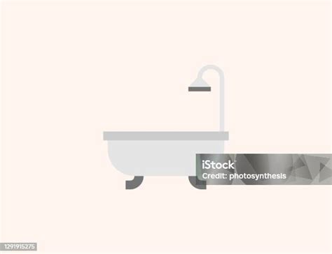 욕조 벡터 아이콘입니다 고립 된 샤워 욕실 평면 일러스트 기호 벡터 욕조에 대한 스톡 벡터 아트 및 기타 이미지 욕조 이모티콘 샤워시설 Istock