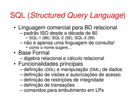 SQL Linguagem DDL DML e Exercícios MySQL