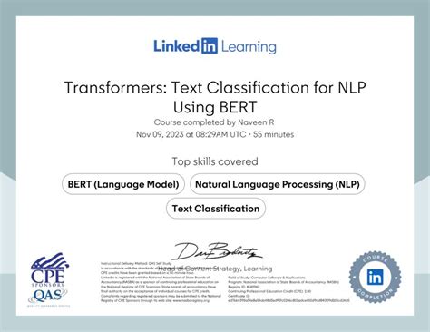 Naveen R On Linkedin Certificate Of Completion