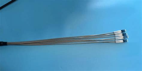 8 Cores Sm Armored Ftta Patch Cord 100m Cpri Patch Jumper With Pdlc Connector Lszh