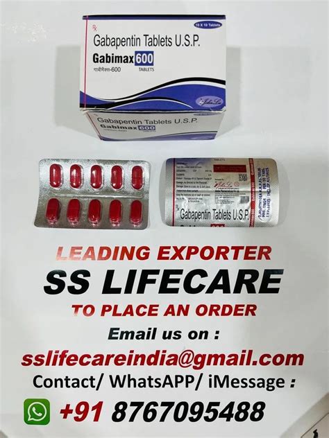 Gabapentin 600mg Tablet At ₹ 145box Gabapin In Amravati Id