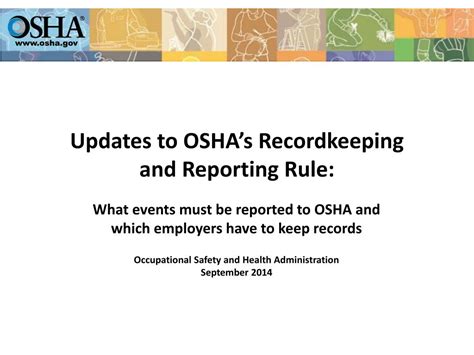 Ppt Occupational Safety And Health Administration Powerpoint Presentation Id 6554481