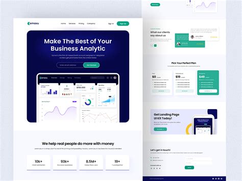 Saas Website Ui Design Behance