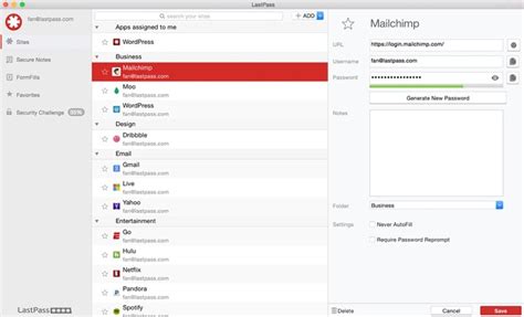 Lastpass Password Manager Introduces New Mac App [mac Blog] Aivanet
