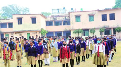 Upper Primary Classes Resume In Uttar Pradesh After Almost A Year Education News The Indian