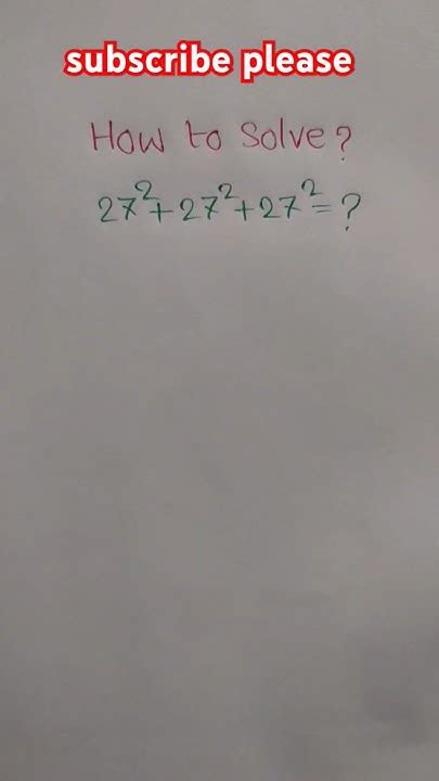 Simplification Math Problem Shorts Simplification Short