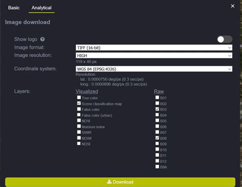 Sentinel 2 Scene Classification Map Eo Products Scripts Forum Sentinel Hub