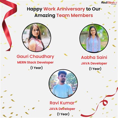Redblink On Linkedin Happyworkanniversary Anniversarycelebration