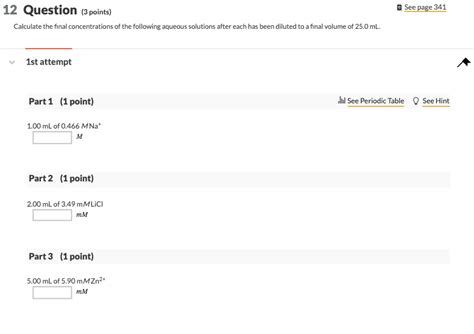 Solved See Page Question Points A Phase Diagram Chegg Com