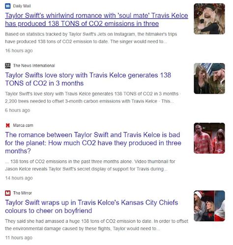 [theqoo] Taylor Swifts Staggering Carbon Footprint Was Revealed Yesterday Western