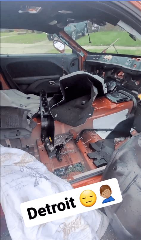 Dodge Challenger Srt Hellcat Stripped Down To Its Soul Hard Times Call