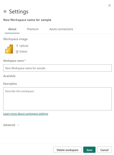 重命名仪表板、报表、工作区、报表页和语义模型 power bi microsoft learn
