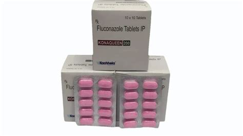 Fluconazole Tablets Ip 200 Mg Treatment Fungal Infections At ₹ 212