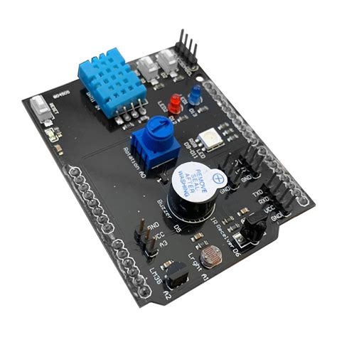Shield Arduino Multifunções Com Sensores E Os Shopee Brasil