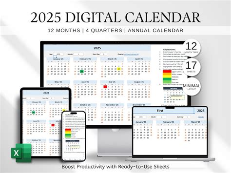 Excel Calendar Excel Monthly Calendar Task Tracker Excel Excel Calendar Spreadsheet