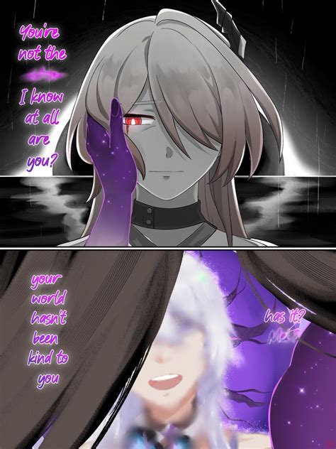 Kiana Kaslana Acheron Kiana Kaslana And Cocoon Of Finality Honkai And More Drawn By Jae