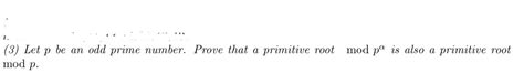 Solved Let P Be An Odd Prime Number Prove That A Chegg