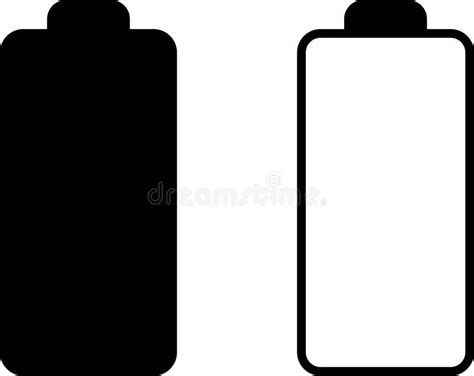 Battery Charge Level Indicator Battery Icon Set Flat Battery Icon