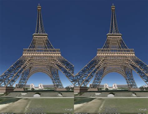 Stereoscopic Images Cross Eye