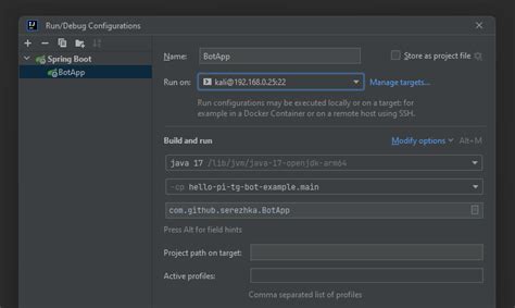 Run Java App On Raspberry Pi With Intellij Idea Via Ssh Sergei Fedorov