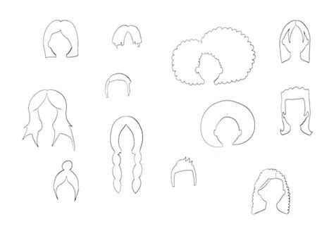 Paper Doll Hair