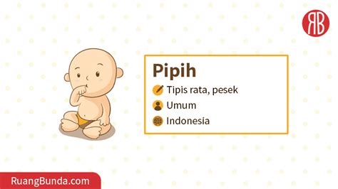 Pipih Arti Nama Kombinasi Rangkaian Nama Sifat And Karakter