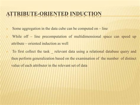 Data Generalization And Summarization Pptx Data Generalization And Summarization Pptx