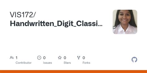 Github Vis172 Handwritten Digit Classification