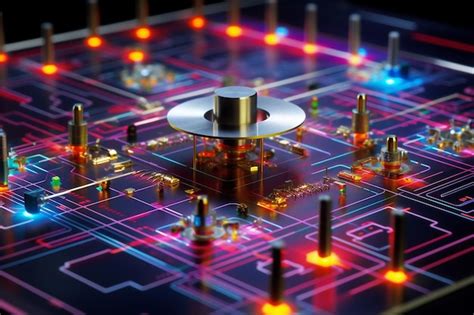 Premium Photo Quantum Computing With Nanotechnology