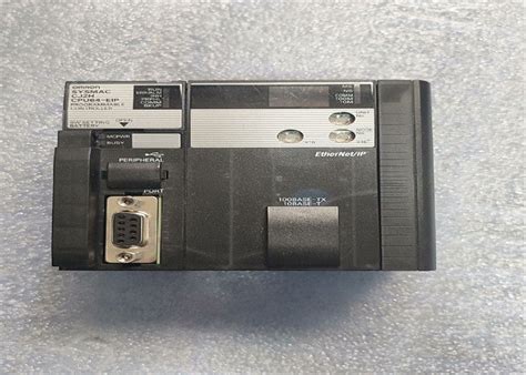 Omron CJ2H CPU64 EIP CPU WITH BUILT IN ETHERNET IP PORT 50K STEPS PROGRAM