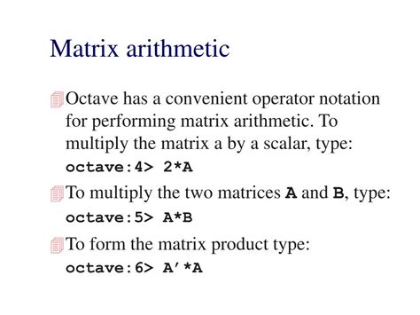 Ppt Matlab And Octave Powerpoint Presentation Free Download Id670728