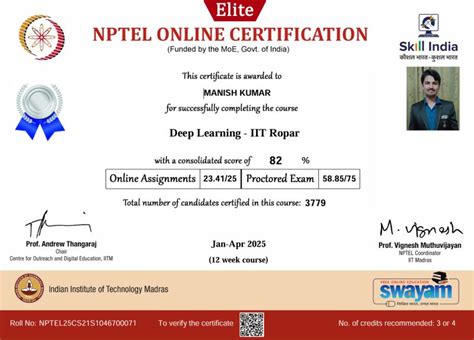 Deeplearning Nptel Iitropar Machinelearning Artificialintelligence