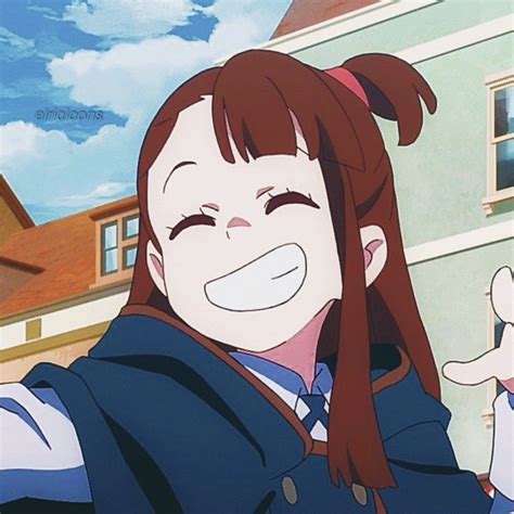 Atsuko Akko Kagari Icon Anime Little Witch Academy Witch