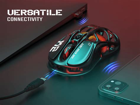 Mercury M2 Wireless Gaming Mouse Stealth Black｜gravastar