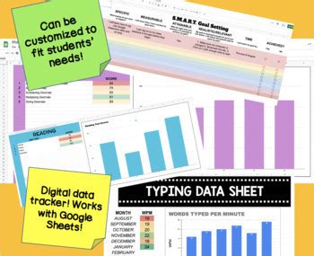 Babe DATA TRACKER Google Sheets Blended Learning By FALL Into FIFTH