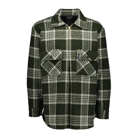 Swanndri Ranger Wool Zip Front Bushshirt New Forest Clothing