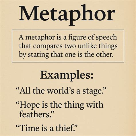 Metaphor In Literature Definition Examples And Complete Guide
