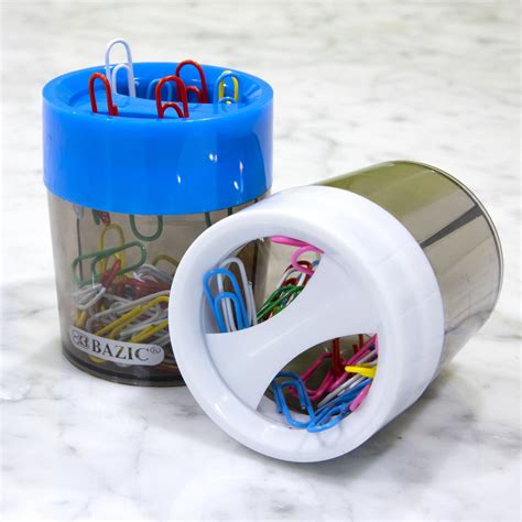 Magnetic Paper Clips Holder W Assorted Color No 1 Paper Clip Crown