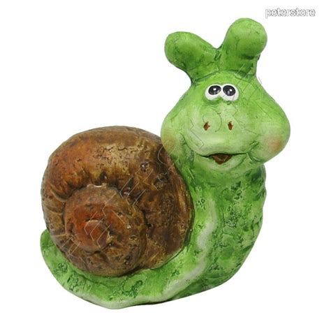 Kerámia Csiga Kerti Dísz Vatera Hu