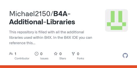 Github Michael2150b4a Additional Libraries This Repository Is Filled With All The Additional