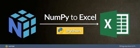 Convert Numpy To Excel In Python Python Numpy Excel Library