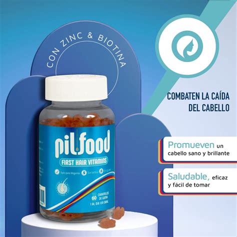 Συμπλήρωμα Διατροφής Pilfood First Hair Vitamins 60 Καραμέλες