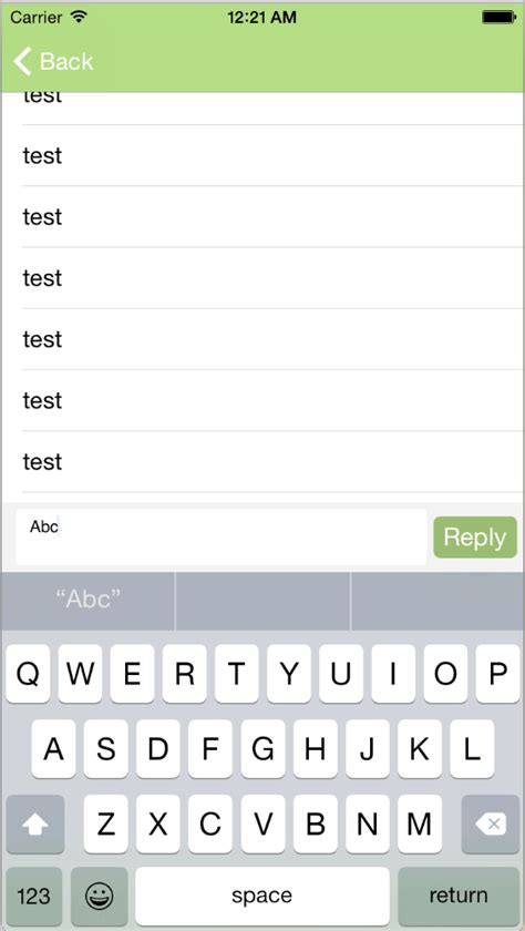 Ios Uitableview With Footerview Emdedded Text View Issues Stack