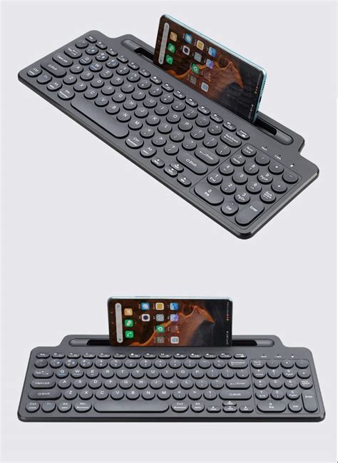Amazon Com Bluetooth Keyboard Multi Device Wireless Keyboard For Mac MacBook Pro Air Windows