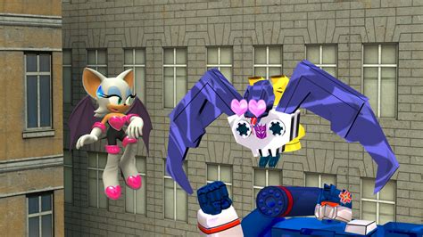Ratbat Meets Rouge The Bat By Primon4723 On Deviantart