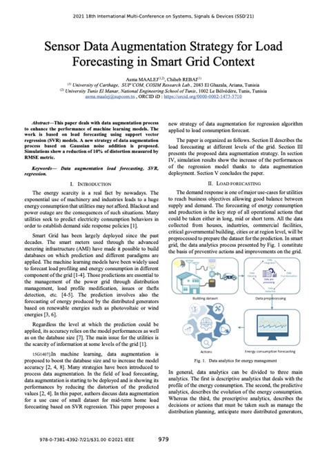 Sensor Data Augmentation Strategy For Load Forecasting In Smart Grid