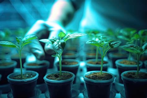 Premium Ai Image Biotechnology And Genetic Modification Generative Ai