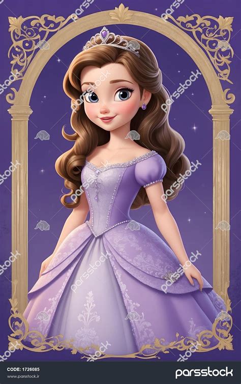نقاشی کارتونی پرنسس سوفیا وال والت دیزنی 1726085